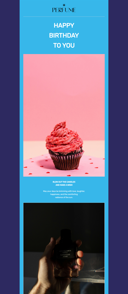 Birthday Greetings Email Template | EngageBay