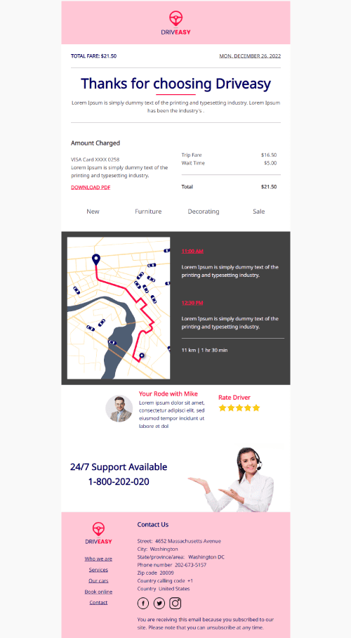 Trip Confirmation Email Templates (Free) | EngageBay